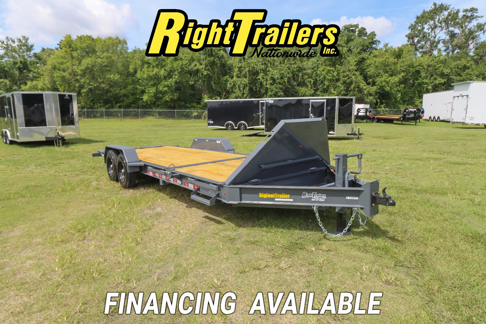 New 2025 7X22 Bigfoot Tilt Trailer