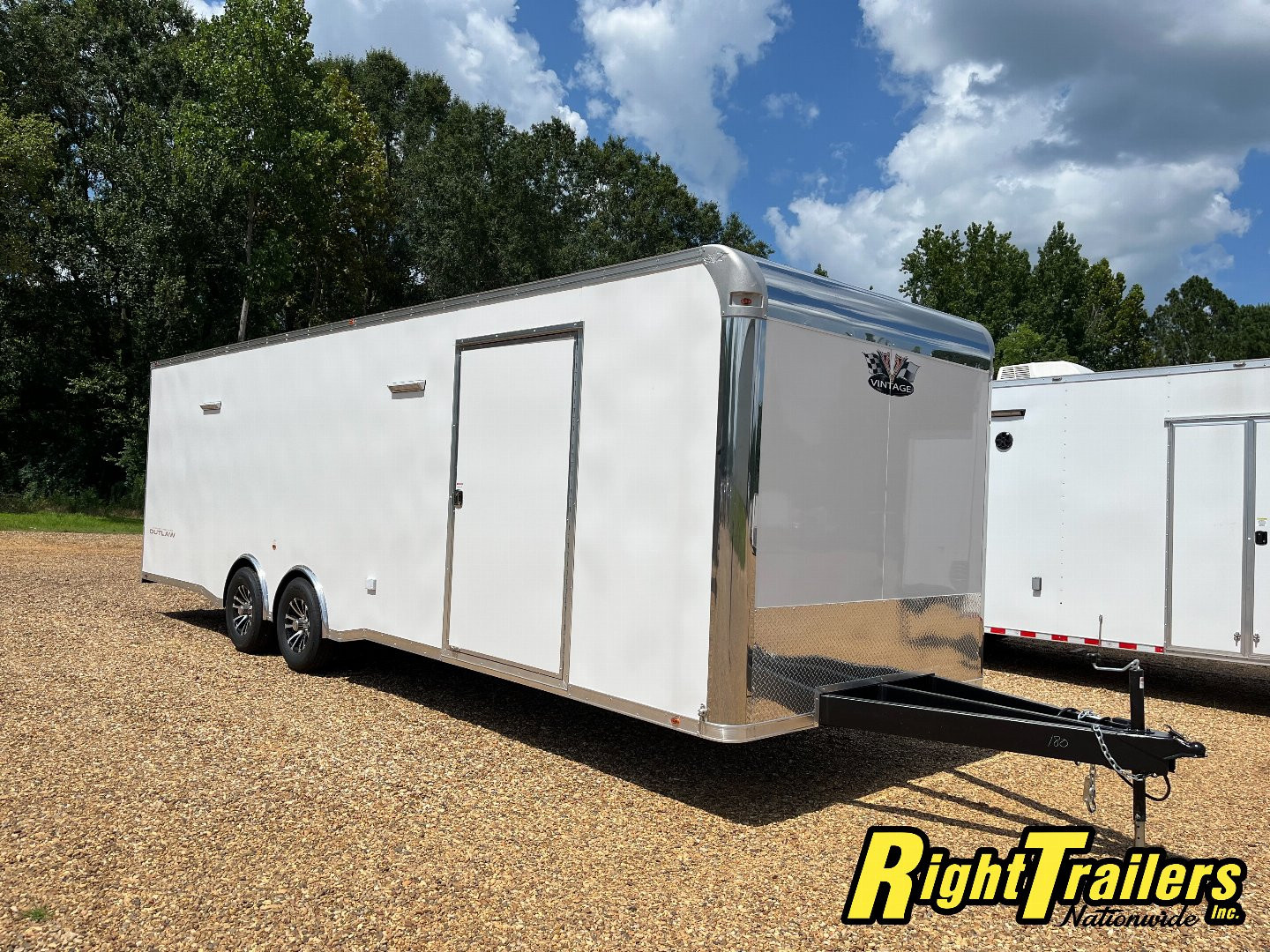 New 2025 8.5X28 Vintage Race Trailer for sale in Hattiesburg, MS