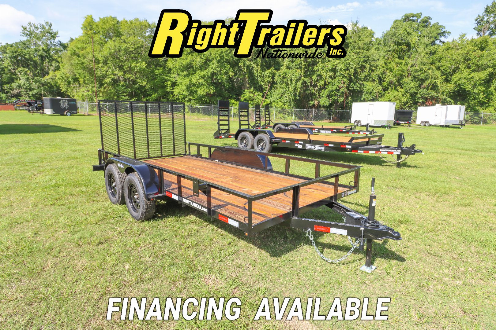 New 2025 6x14 Triple Crown Utility Trailer
