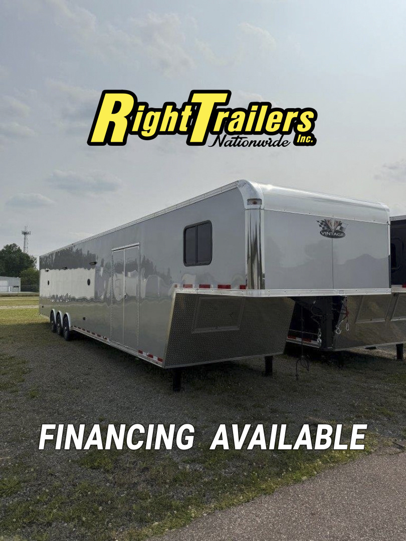 New 2025 Vintage Trailers 8.5x48 Race Trailer with Bathroom Package for sale in Rogersville, AL
