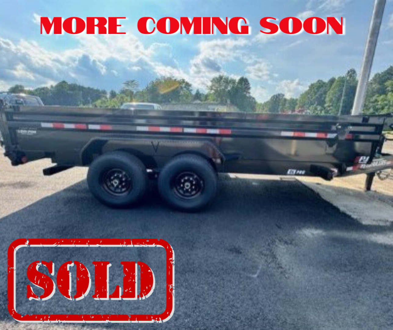 New 2025 PJ Trailers DL 16FT. Dump Trailer