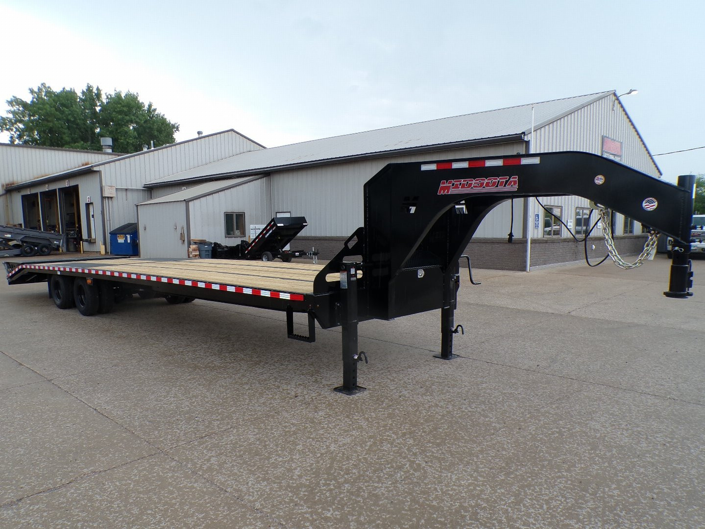 New 2025 Midsota FBGN-HB36-25.9K Deckover Trailer - 803