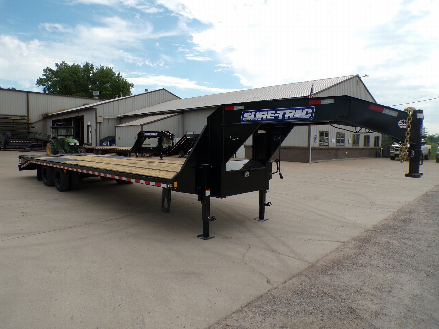 New 2025 Sure-Trac 85X32 HD -LP-GN-25.9K Deckover Flatbed Trailer - 244 ...
