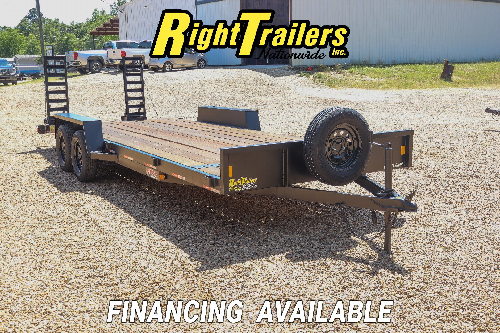 Used 2024 7X22 PORT CITY TRAILERS EQUPIMENT TRAILER