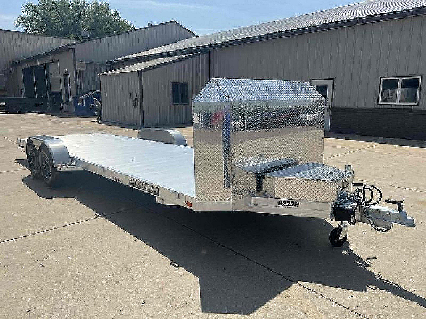 New 2024 Aluma 8222H-ANV-TA-EL-R-RTD - Car Hauler - 175
