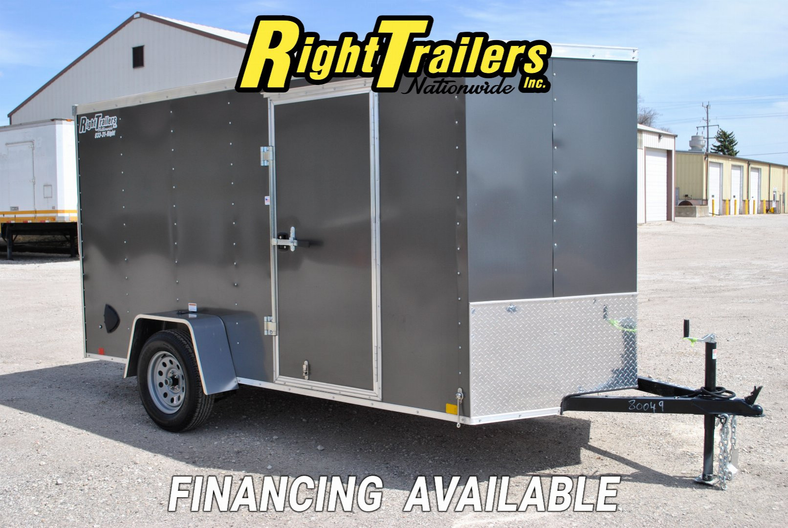 New 2025 6X12 RC Cargo Trailer