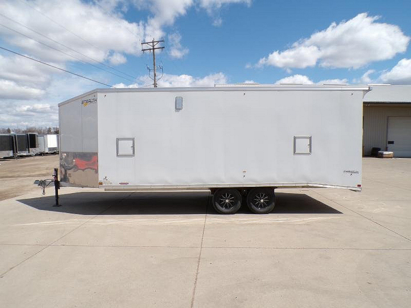 Used 2022 STEALTH PREDATOR 8.5X25-Enclosed Snowmobile Trailer - 853 for ...