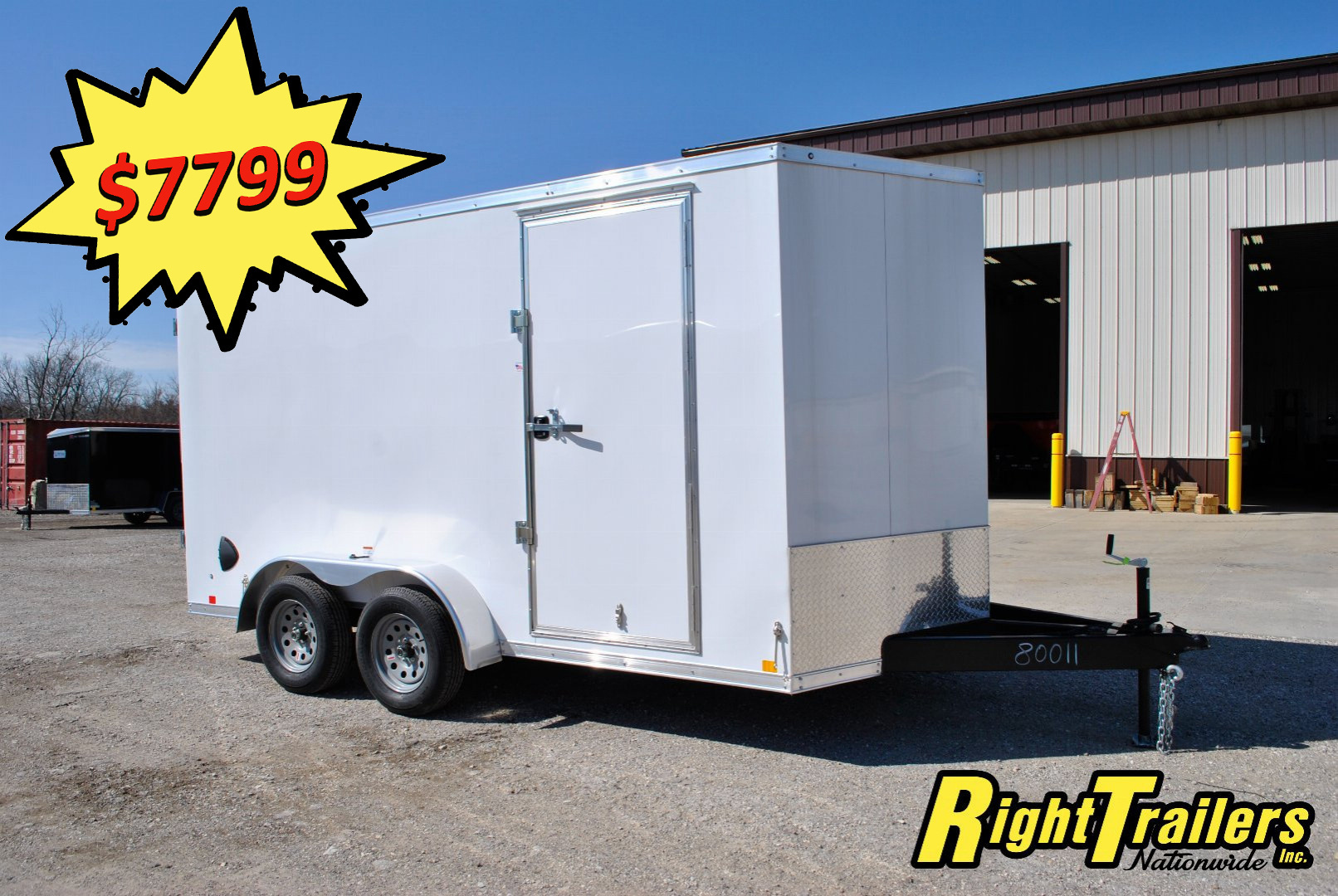 New 2025 7X14 RC Cargo Trailer for sale in Caledonia, WI