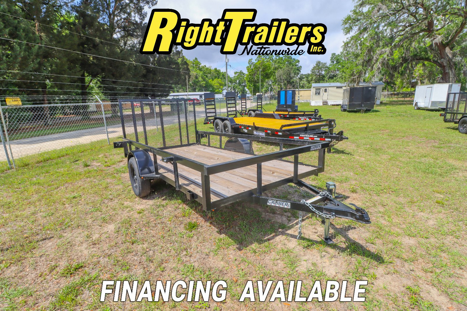 New 2024 6X12 Caliber Trailer Mfg Utility Trailer for sale in Ocala, FL