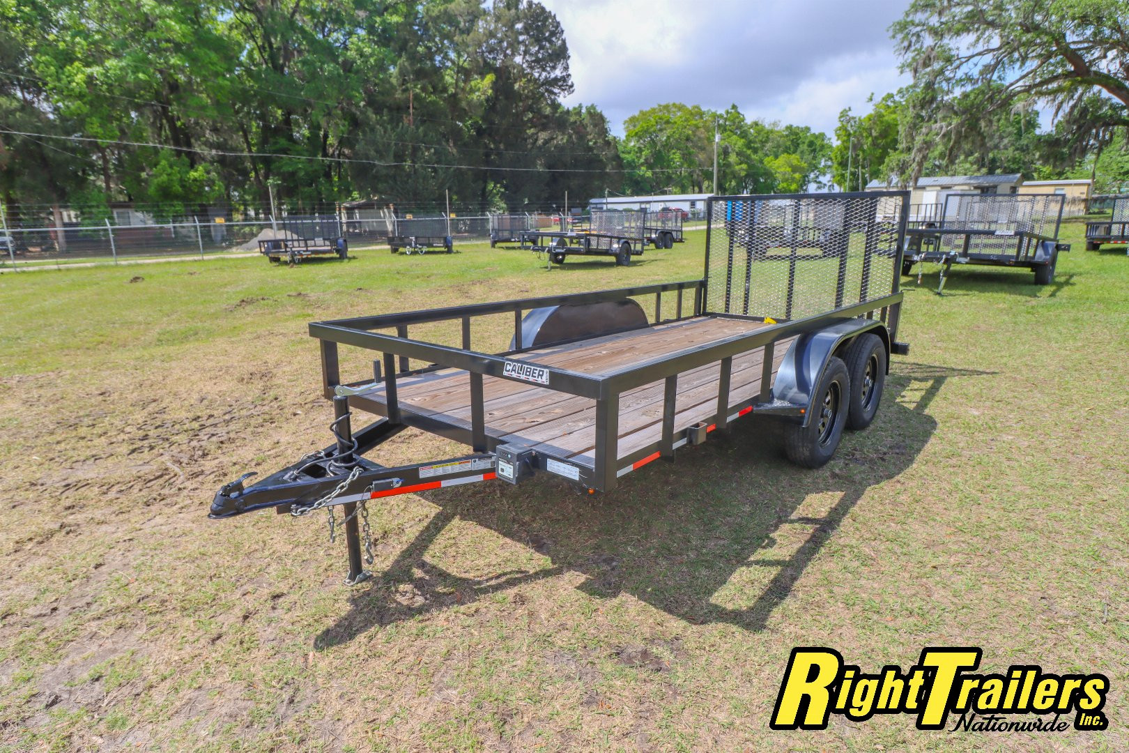 New 2024 6X14 Caliber Trailer Mfg Utility Trailer