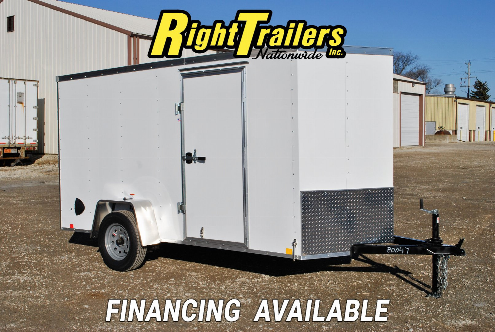 New 2025 6X12 RC CARGO TRAILER for sale in Caledonia, WI