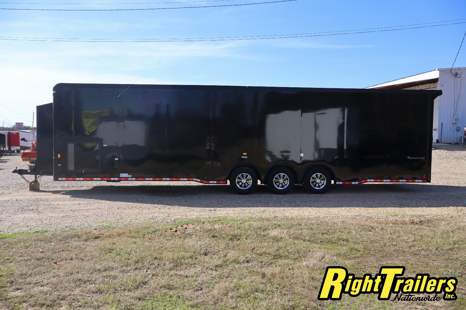 New 8.5x34 Cargo Mate Race Trailer