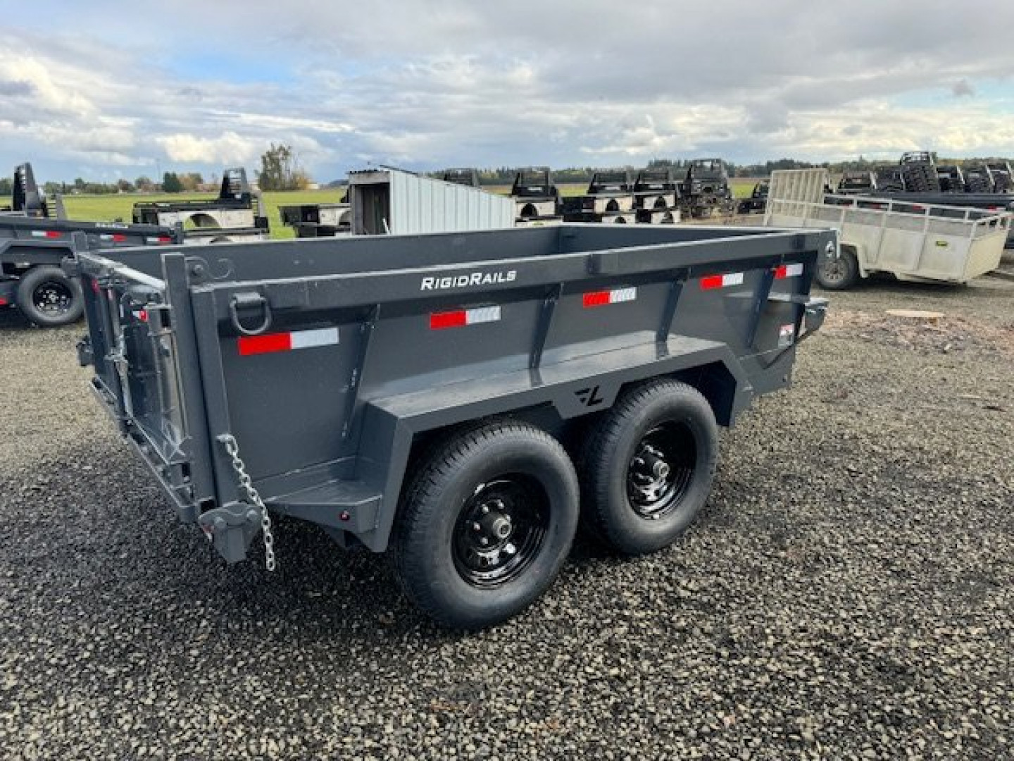 New 2025 Lamar Trailers 77"X10'/10K DUMP Dump Trailer 24" SIDES for ...