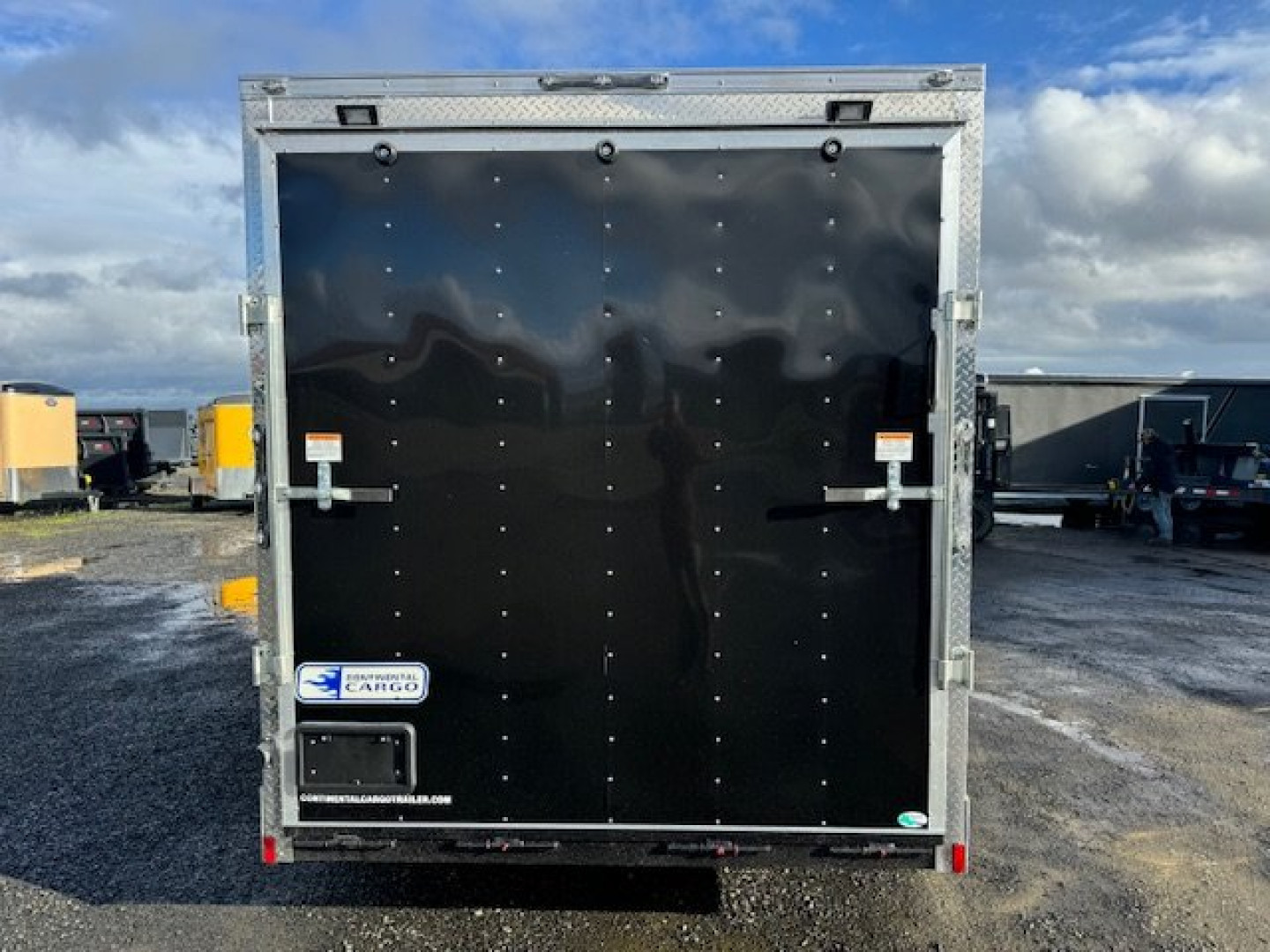 New 2025 CONTINENTAL CARGO TW714TA2 Cargo / Enclosed Trailer EXTRA 12" SIDES for sale in ...