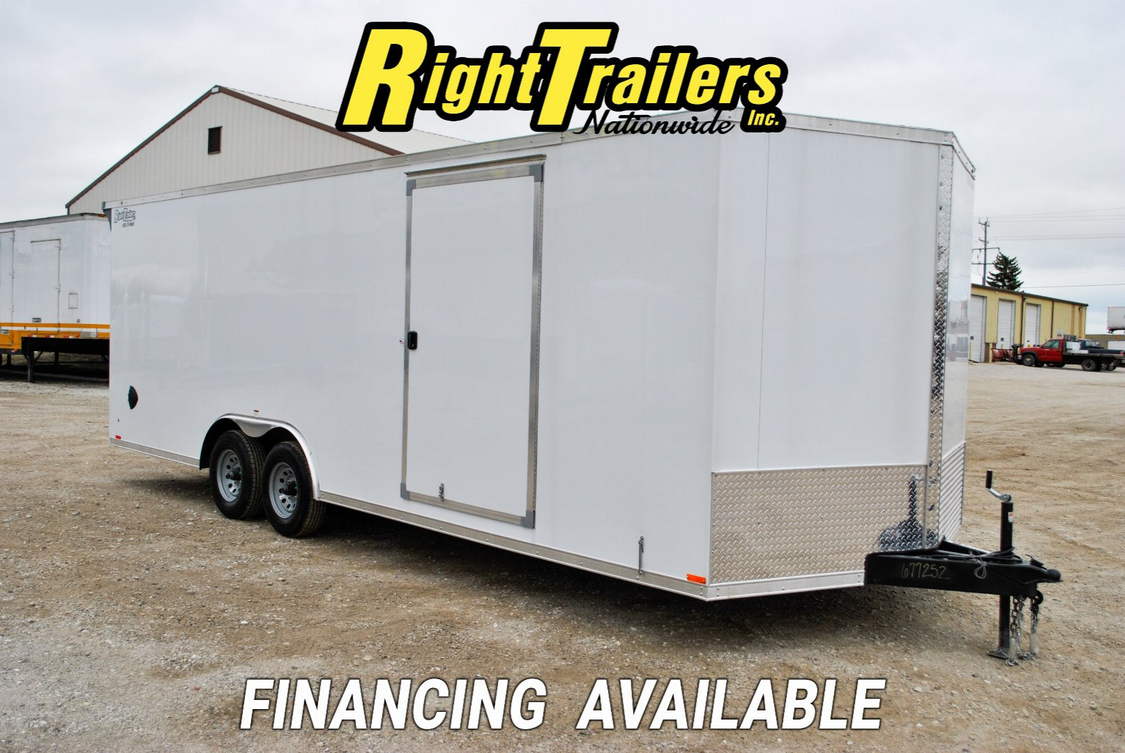 New 2025 8.5x24 RC Cargo Trailer for sale in Caledonia, WI