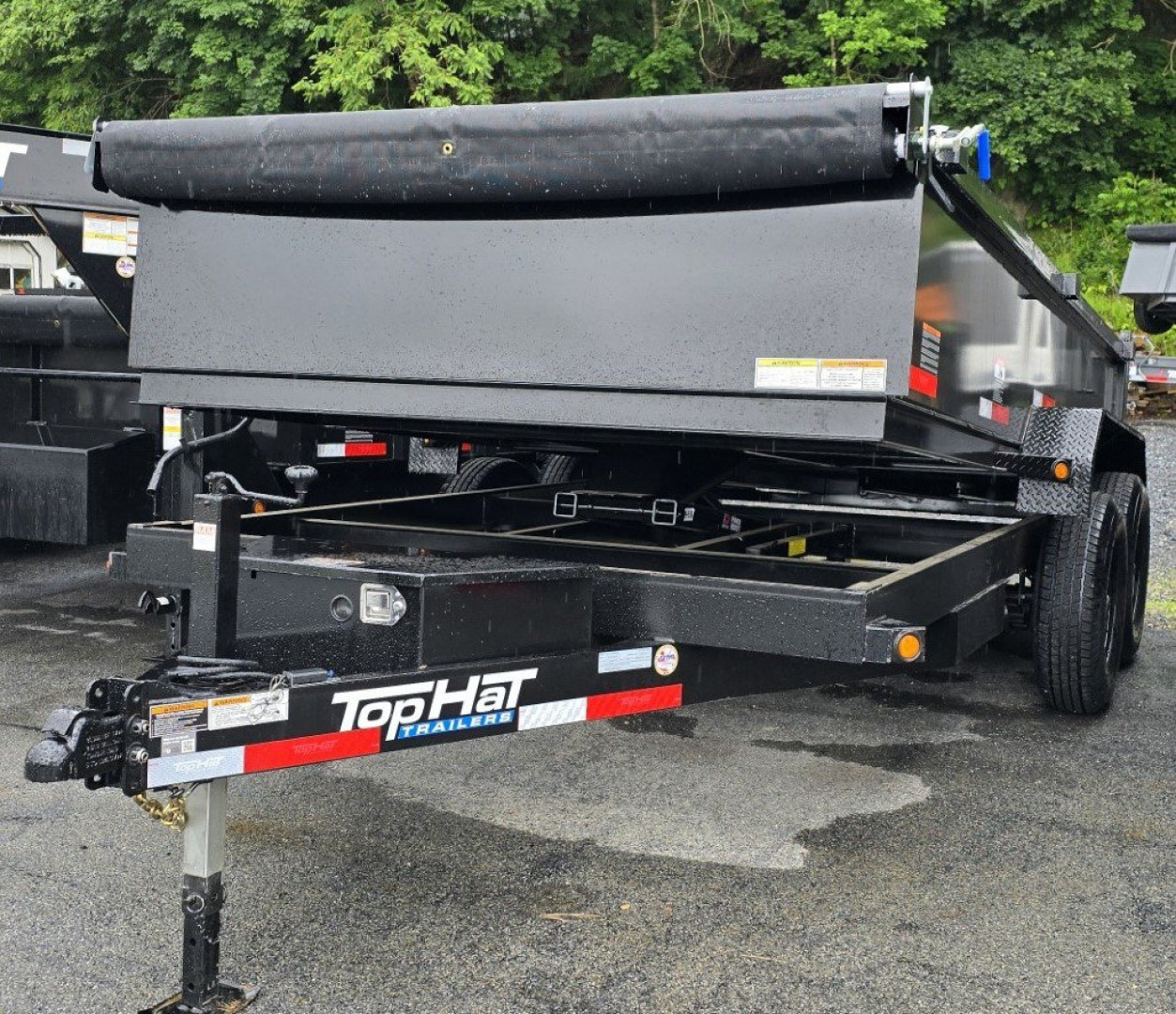 New 2025 Top Hat Trailers 7X14 Dump Trailer for sale in Enola, PA