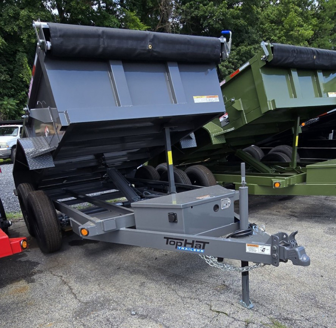 New 2025 Top Hat Trailers 5X10 Dump Trailer for sale in Enola, PA