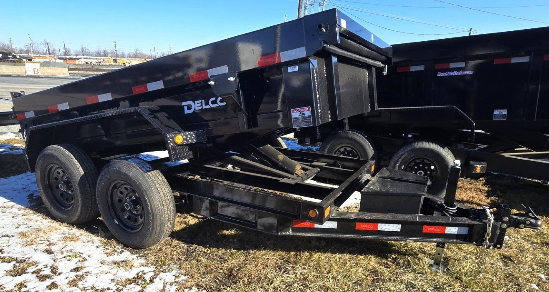 New 2025 Delco Trailers 5X10 Dump Trailer