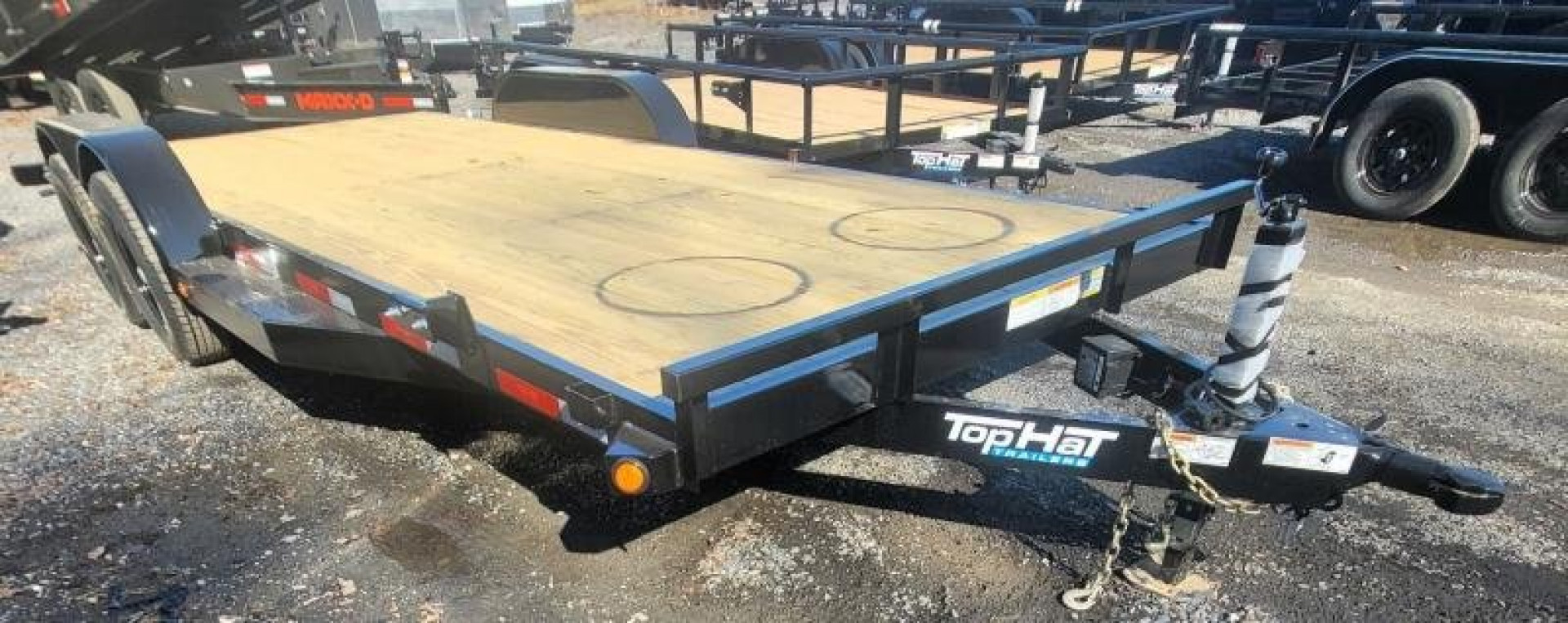 New 2024 Top Hat Trailers 7X20 Car / Racing Trailer