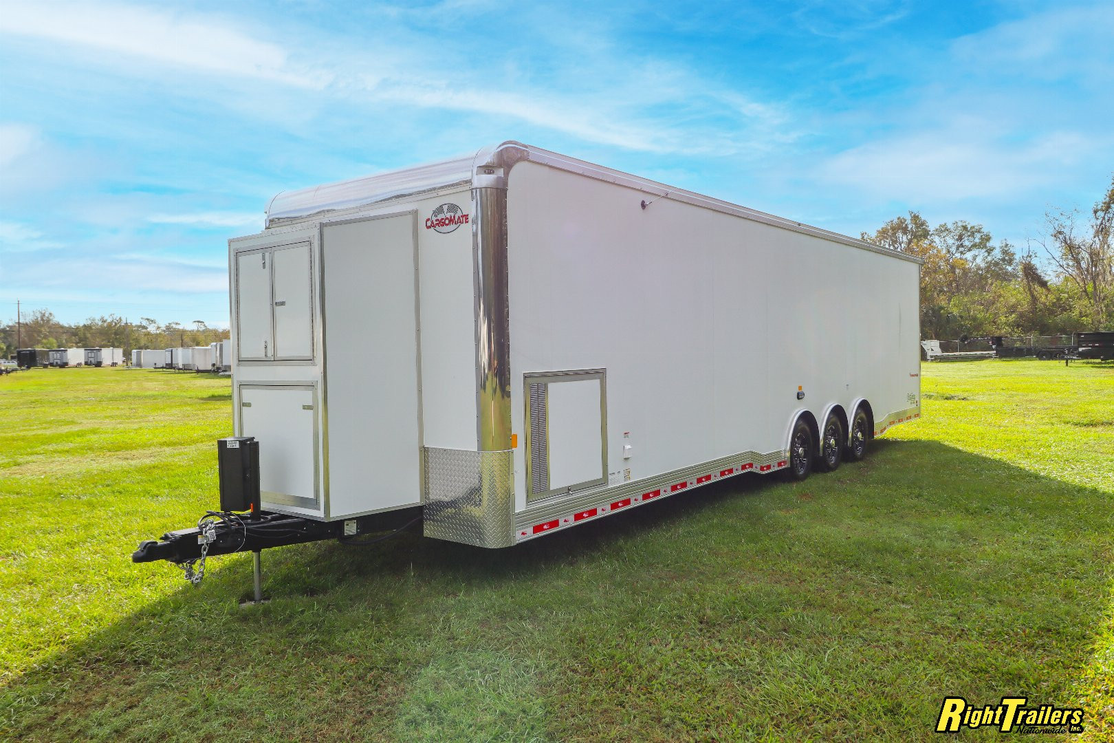 New 2025 8.5x34 Cargo Mate Race Trailer