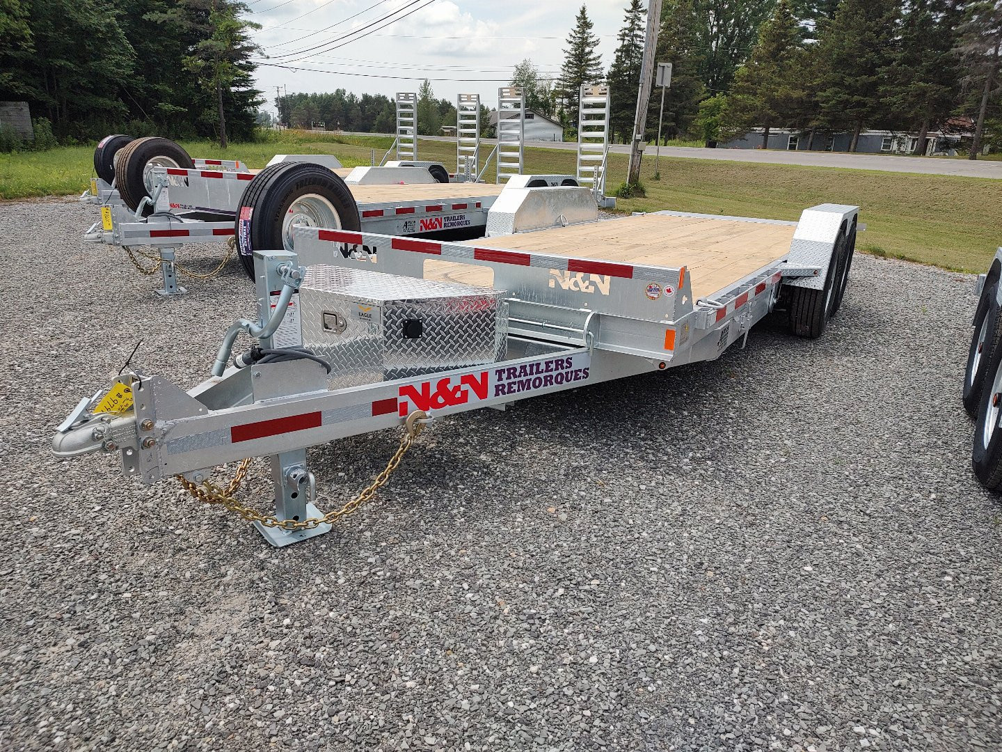 New 2025 N AND N TRAILERS LOW20G15K GVW Power Tilt Equipment Trailer ...