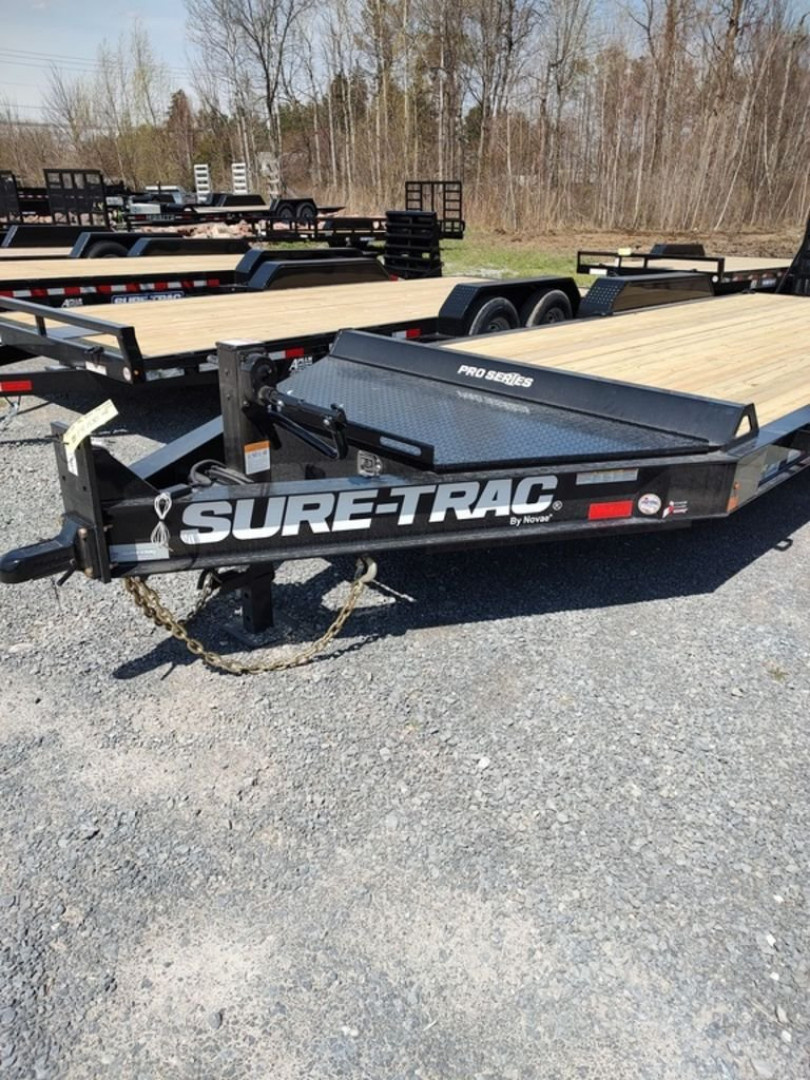 New 2024 SURE-TRAC 7X20 PRO SERIES 22K Equipment Trailer