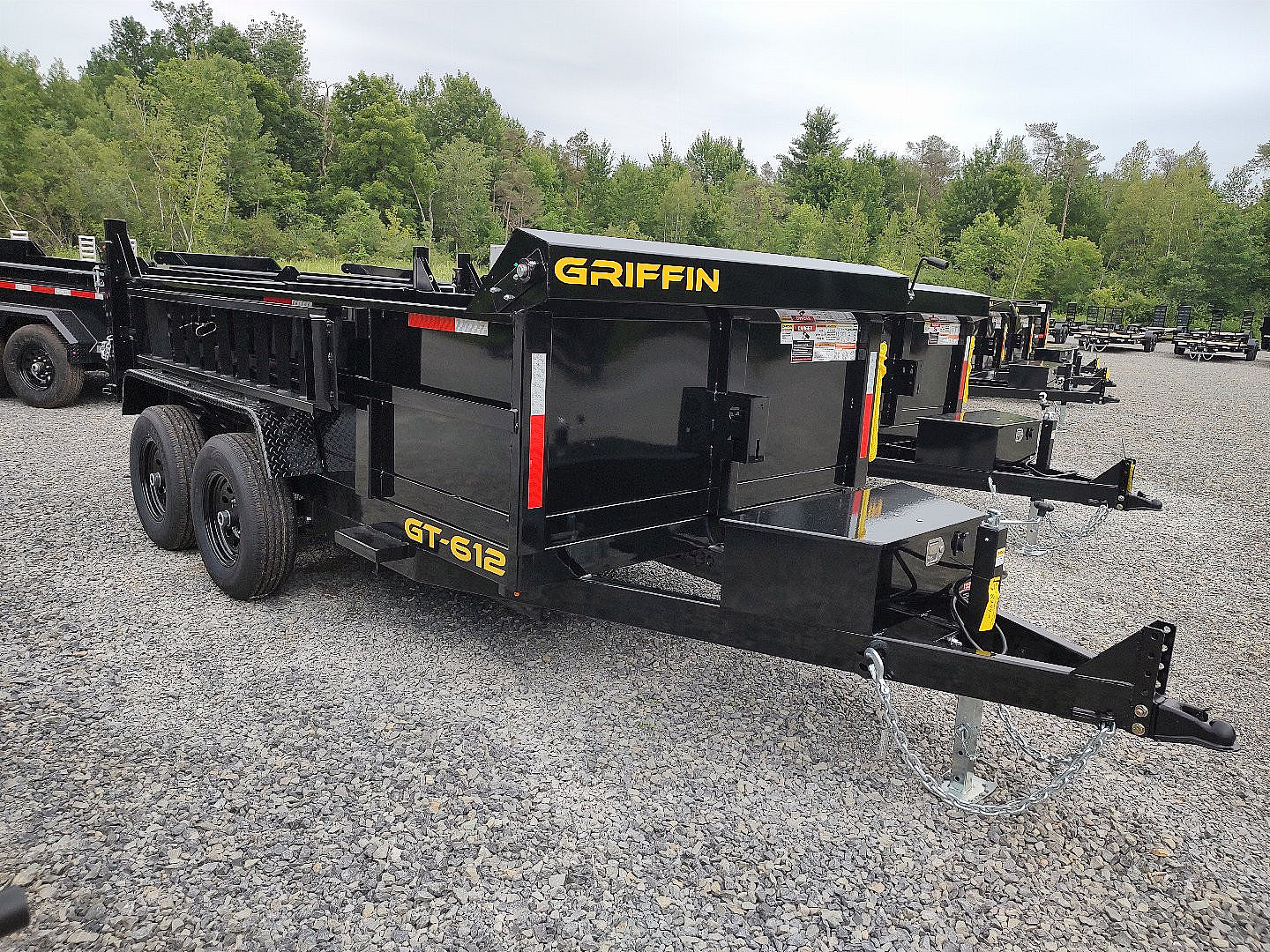 New 2025 Griffin Trailers GT-6X12TA 10K Dump Trailer