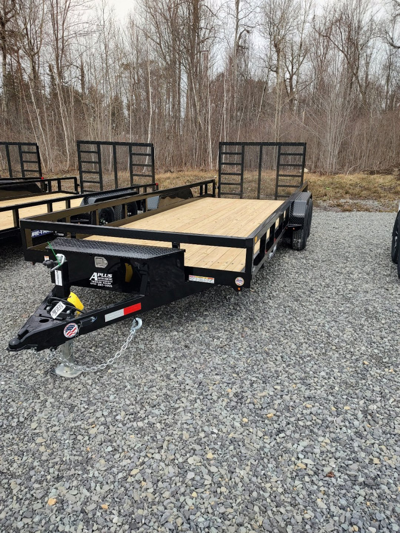 New 2025 SURE-TRAC 7'X20' HD TUBE TOP UTILITY 10K