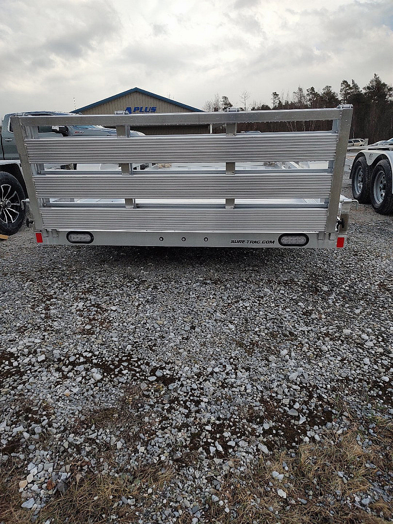 New 2025 Sure-Trac Aluminum Utility Trailer 7x14 Low Side for sale in ...