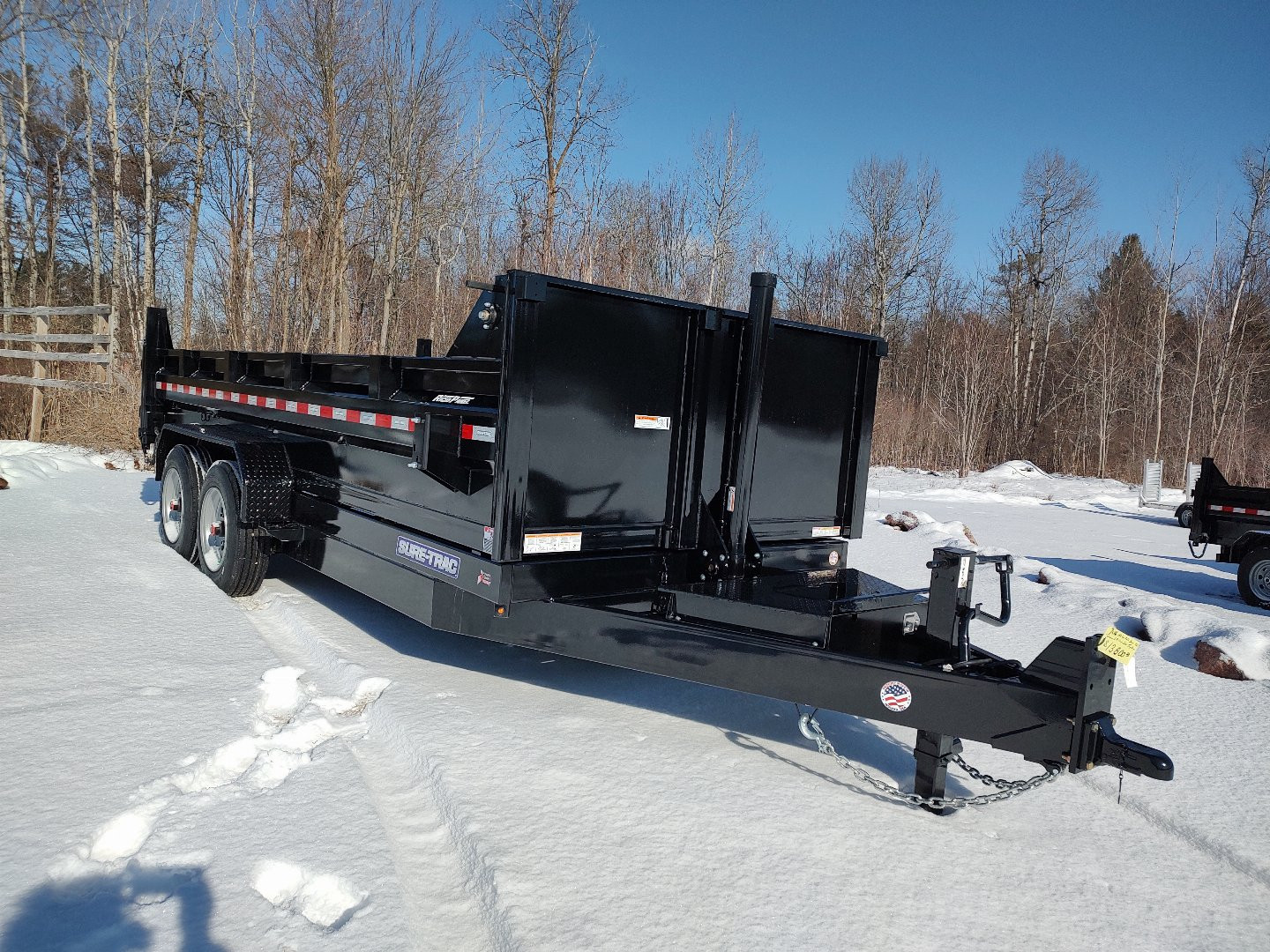 New 2025 Sure-Trac ST8216TLDD-B HD DUMP TRAILER 16K