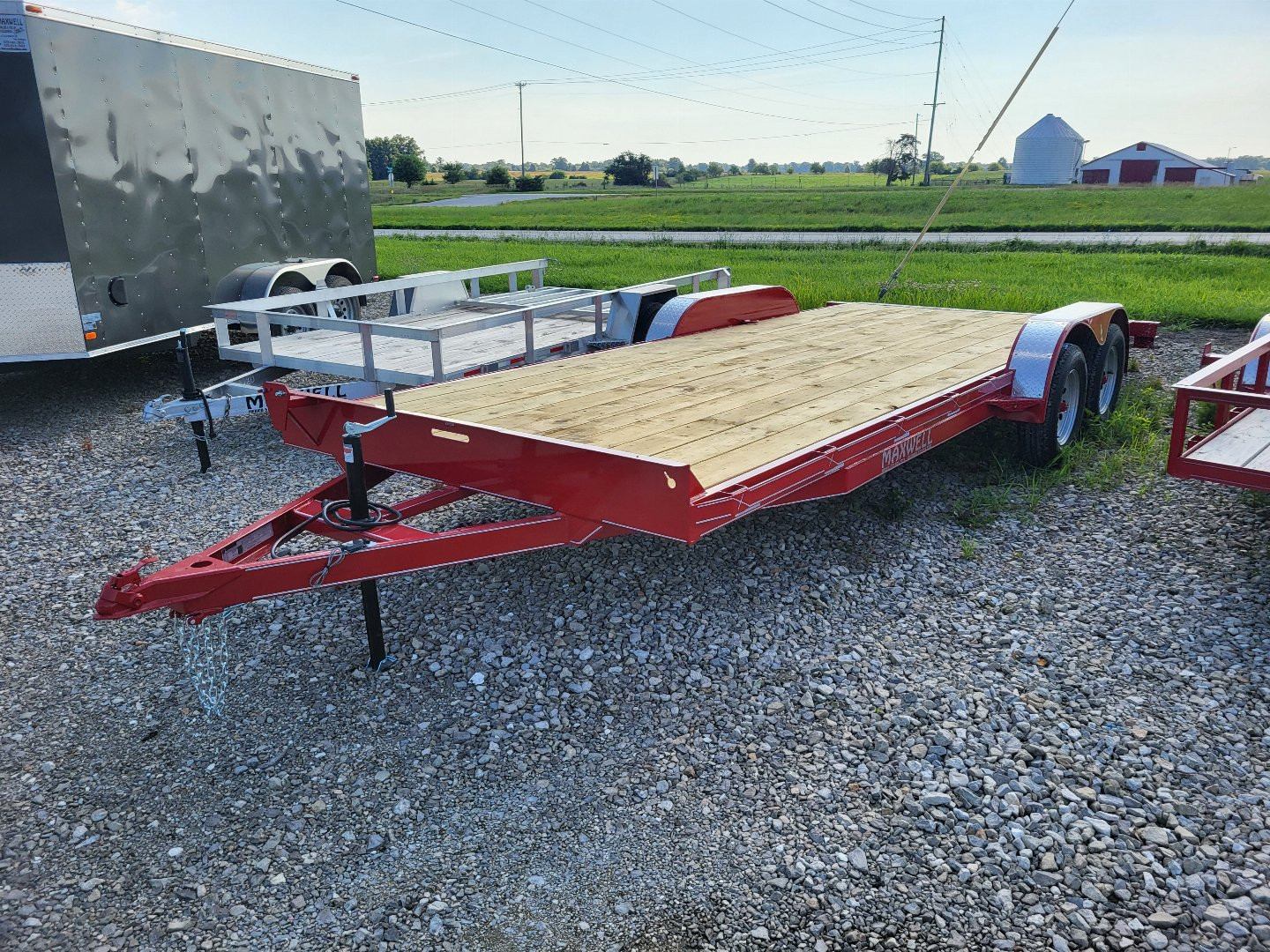 New 2025 Maxwell Rear Ramp 20' Car Hauler for sale in Mexico, MO