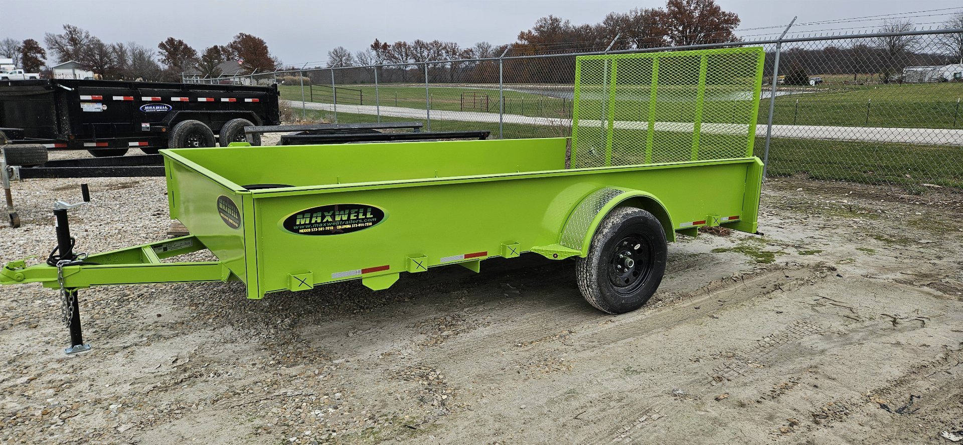 New 2025 Maxwell SA Solid side Utility Trailer for sale in Columbia, MO