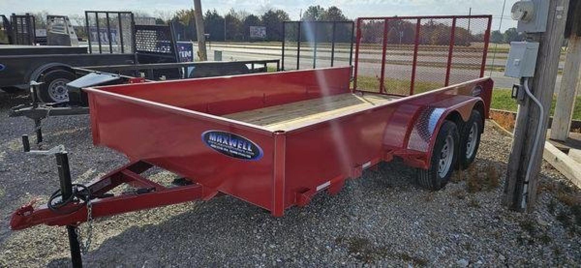 New 2025 Maxwell 83X14 Solid Side Utility Trailer for sale in Columbia, MO