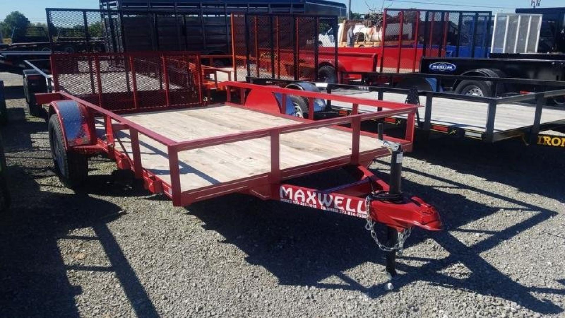New 2022 Maxwell SA 77"x12' Utility Trailer for sale in Columbia, MO