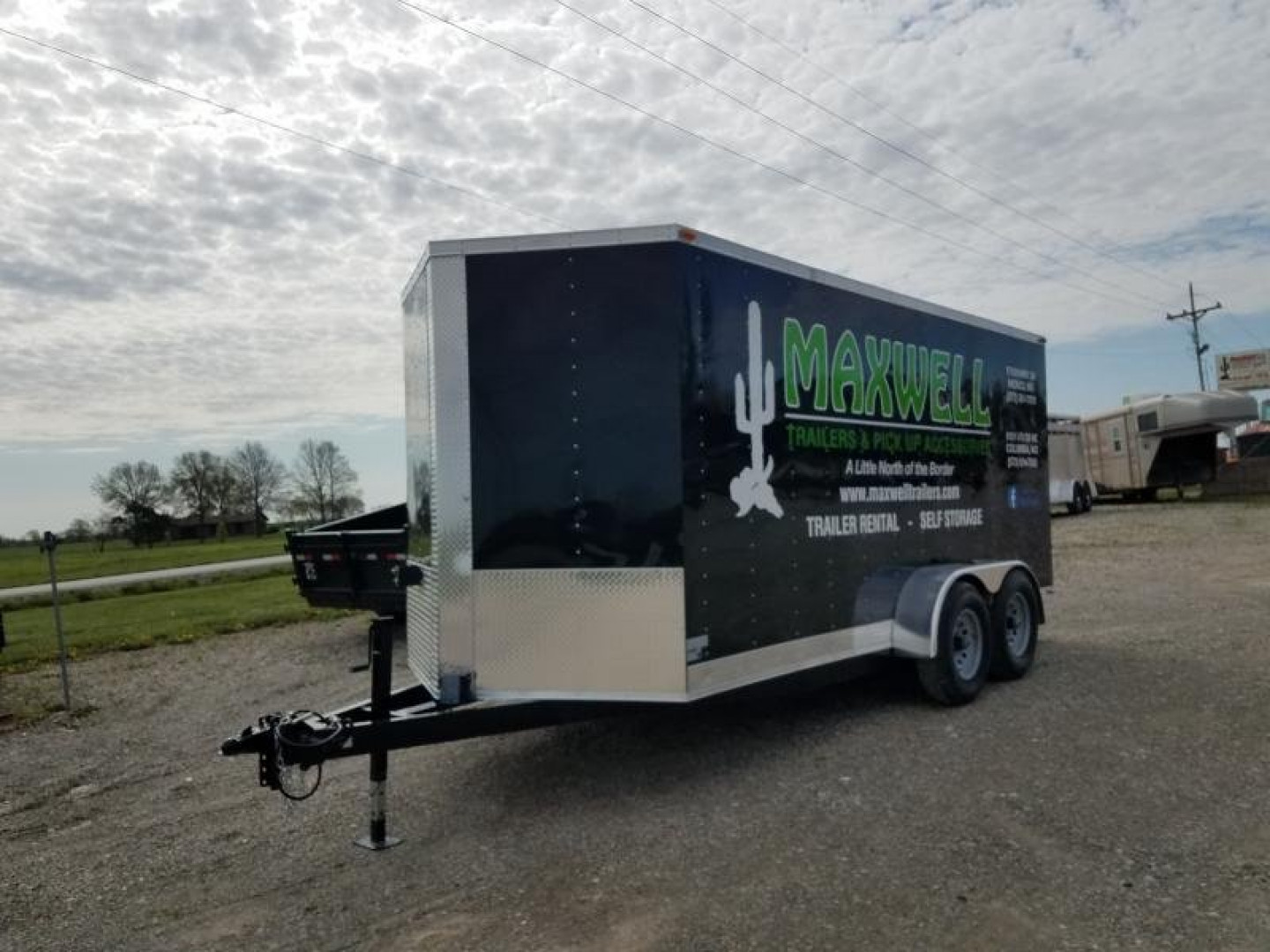 New 2021 Maxwell 7x16 Rental Cargo / Enclosed Trailer for sale in ...