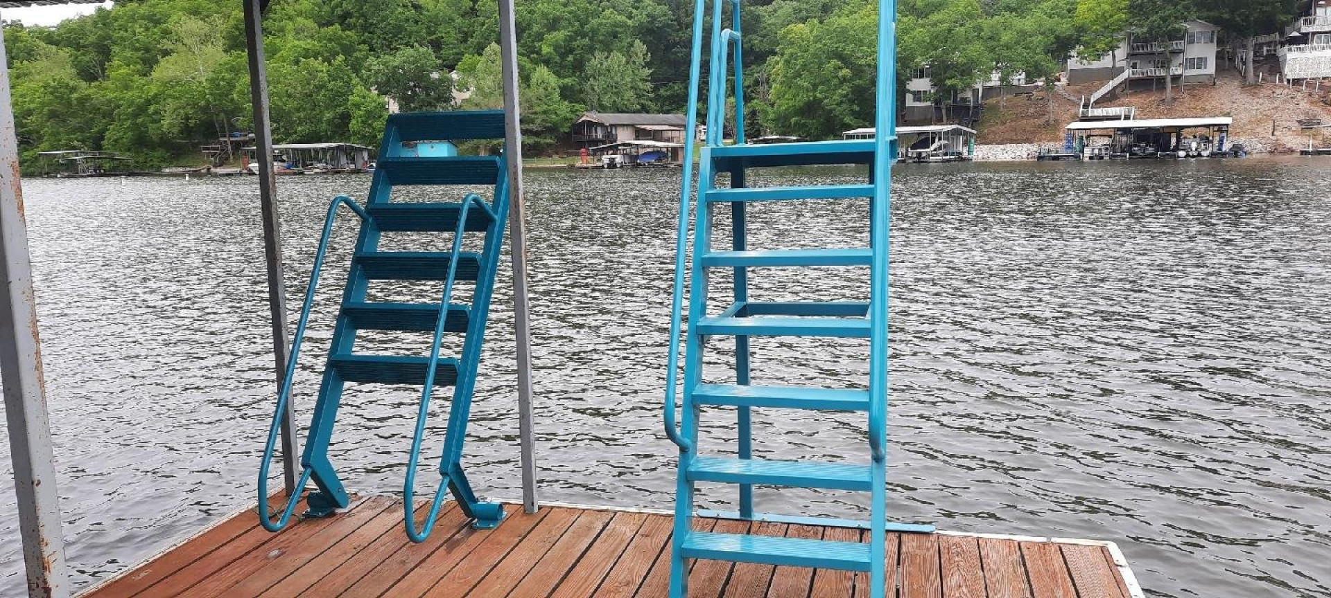 New 2025 PIRATE PLANK 6 STEP DOCK LADDER/ 7 STEP DOCK LADDER