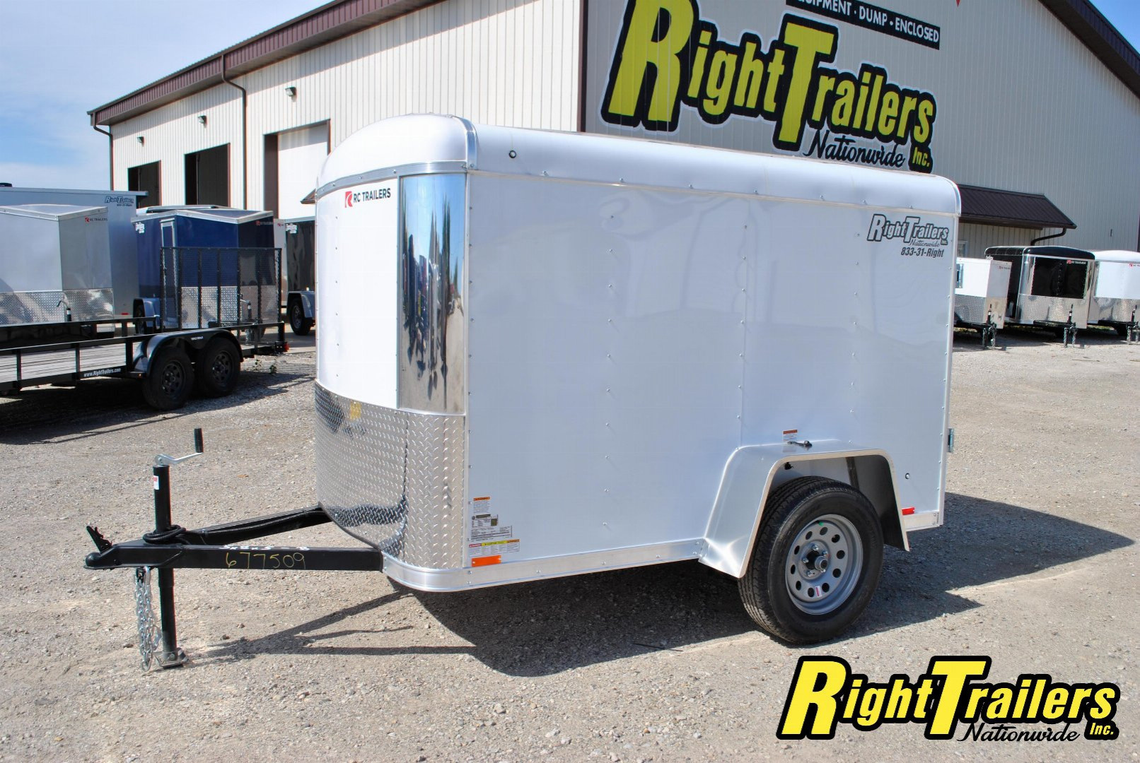 New 5X8 RC Cargo Trailer