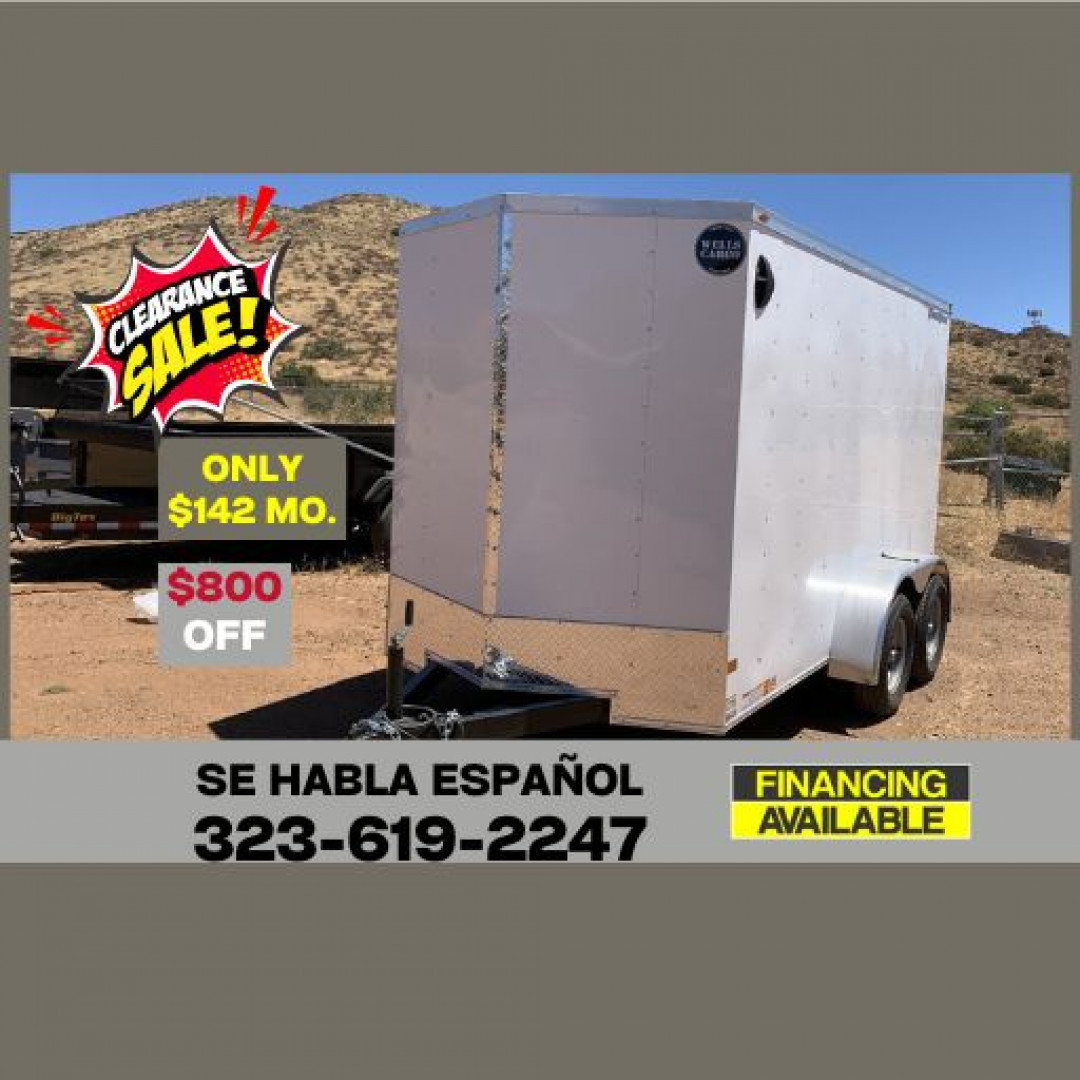 New 2025 WELLS CARGO FT612T2 FAST TRAC Cargo / Enclosed Trailer for ...