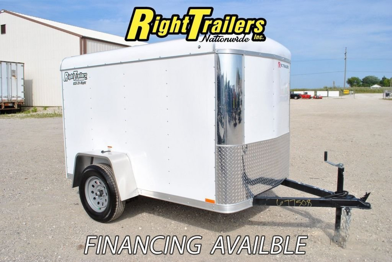 New 2025 5x8 RC Cargo Trailer for sale in Caledonia, WI
