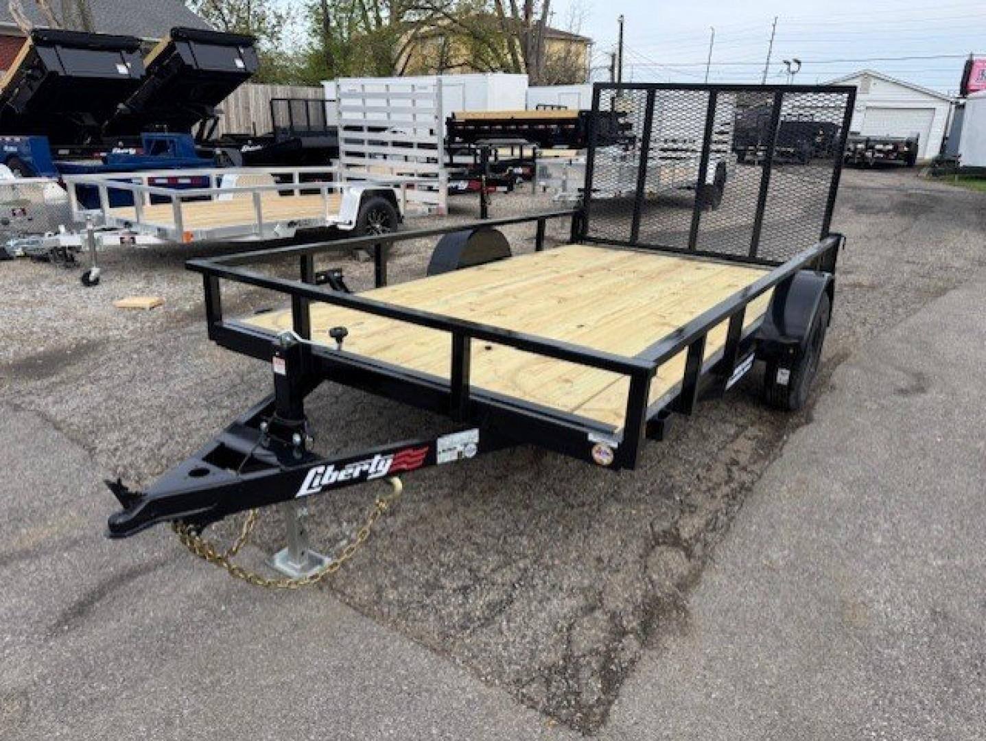 New 2025 Liberty 78X12 3K Rated Utility Trailer