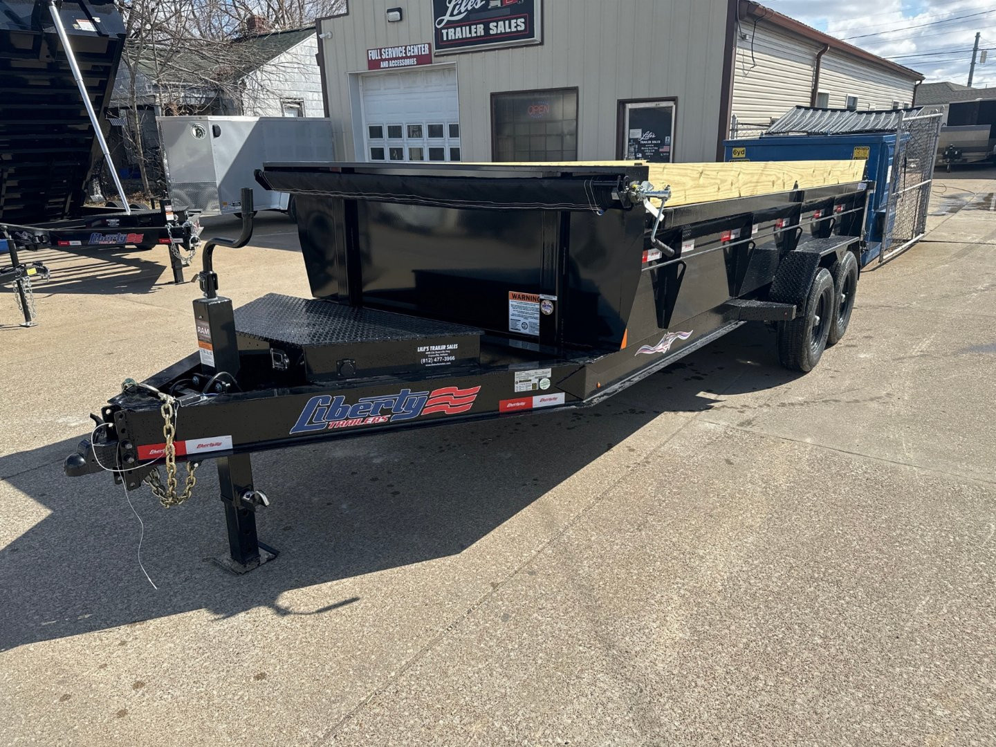 New 2026 Liberty Trailers 83x16 Dump 14k Rated Scissor Lift for sale in ...