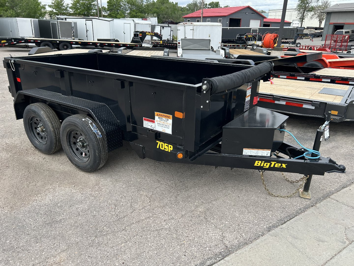 New 2026 Big Tex Trailers 70SR-10-SWDD Dump Trailer for sale in Rapid ...