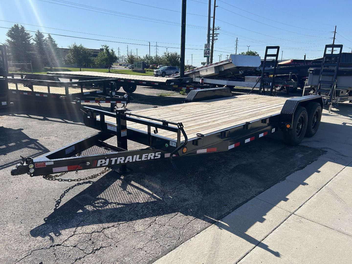 New 2025 PJ Trailers CC202 Equipment Trailer