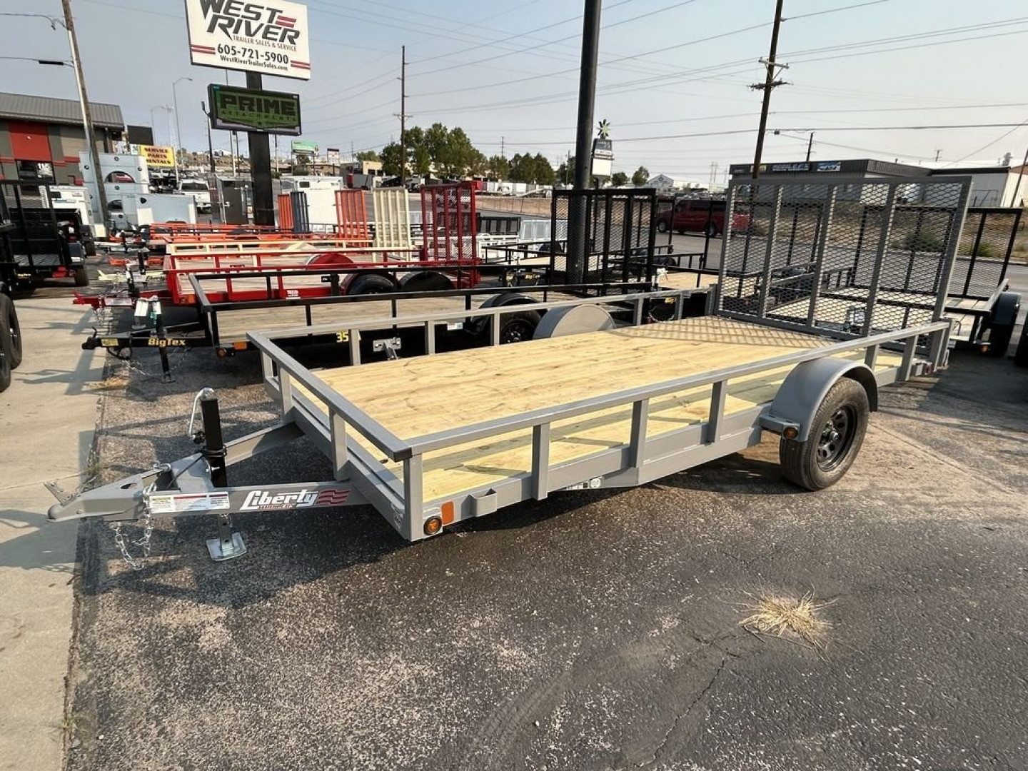 New 2025 Liberty Trailers LU3K Utility Trailer 14'x78" Utility Trailer