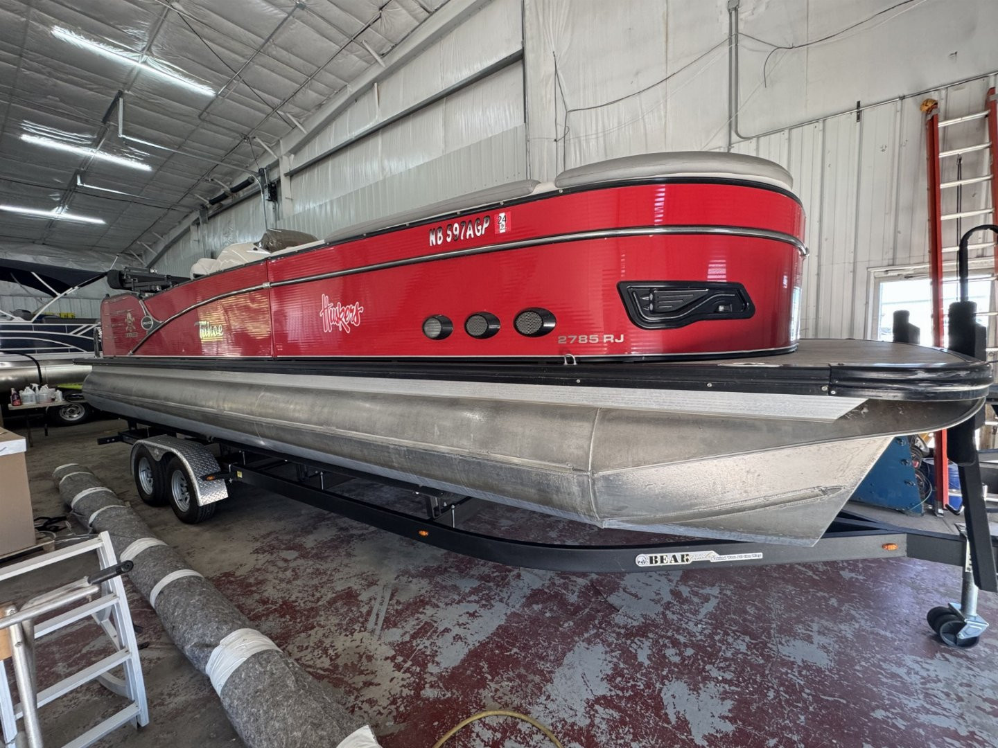 Used 2018 Tahoe 2785 Cascade RJ Tri-Toon