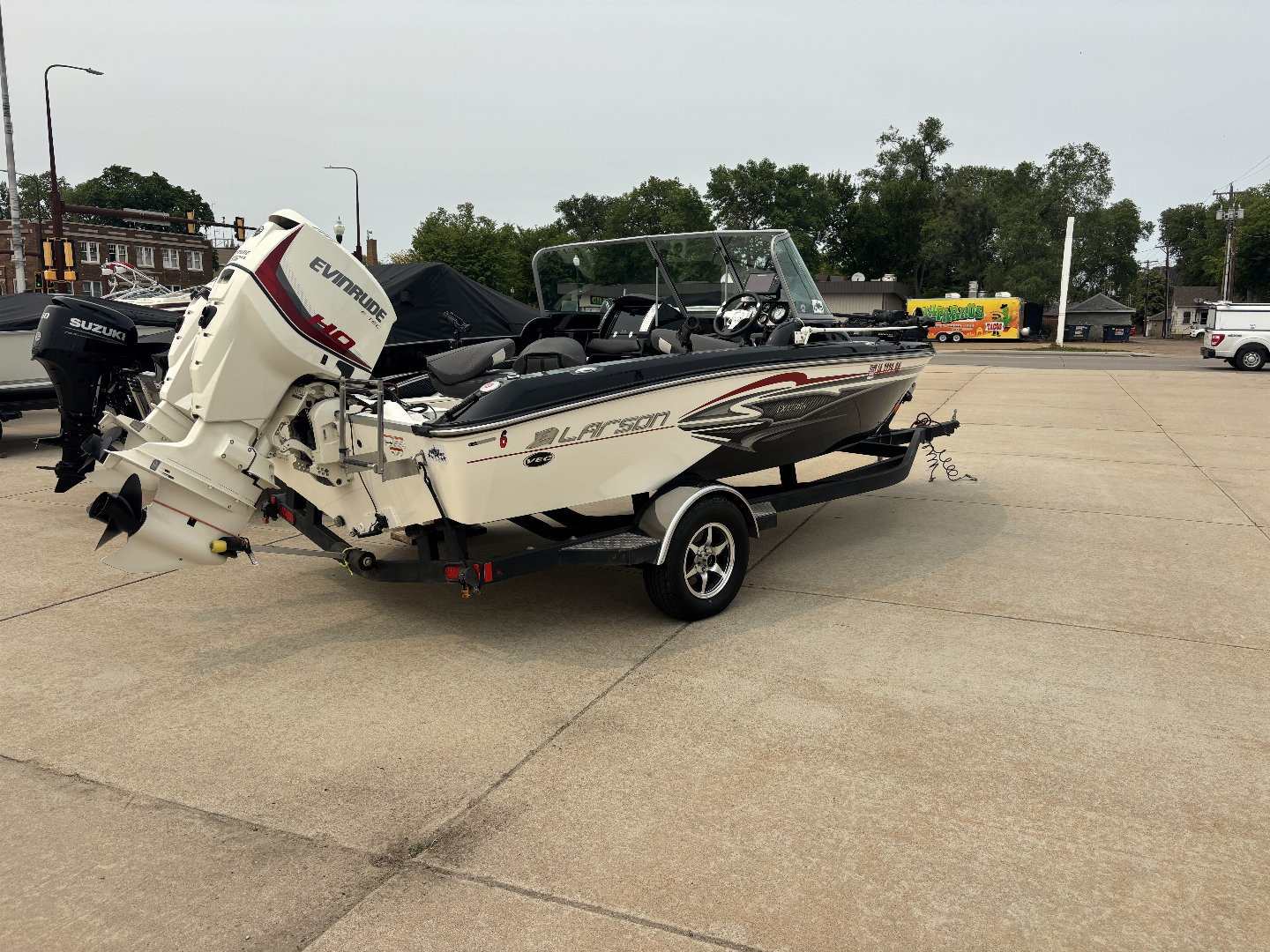 Used 2014 Polaris Larson FX 1750 Fishing Boat