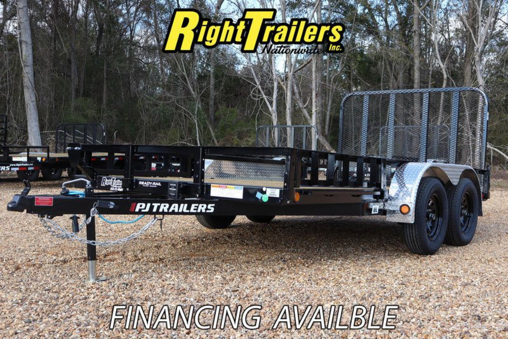 New 2024 7X14 PJ ATV Utility Trailer for sale in Hattiesburg, MS