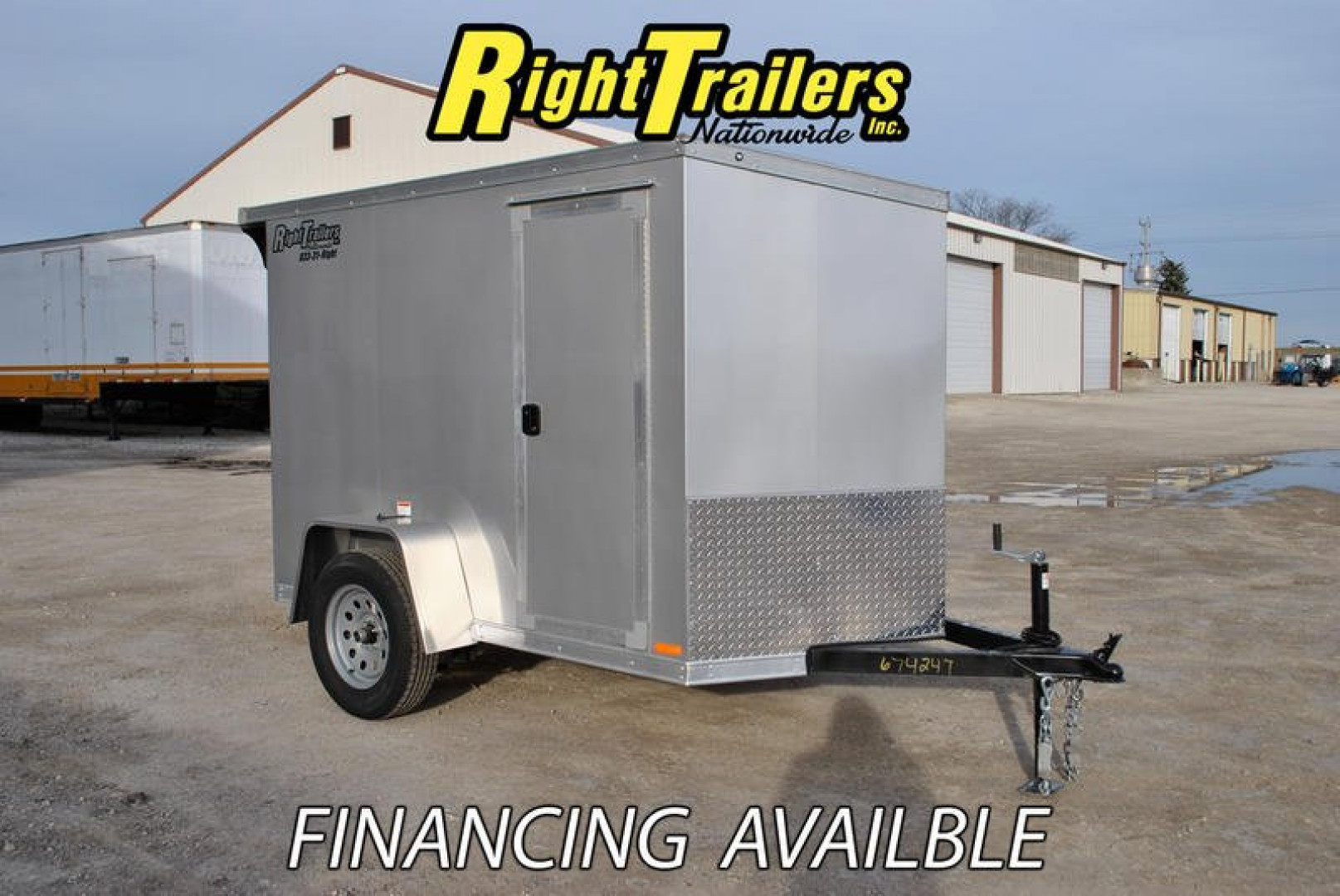 New 2024 5x8 RC Cargo Trailer