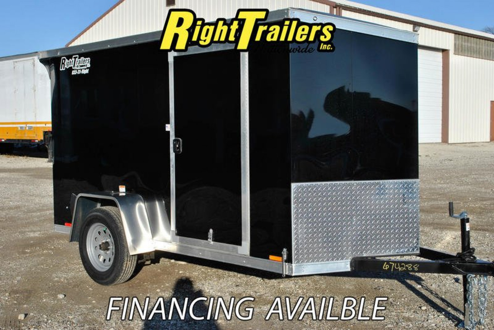 New 2024 5x10 RC Cargo Trailer