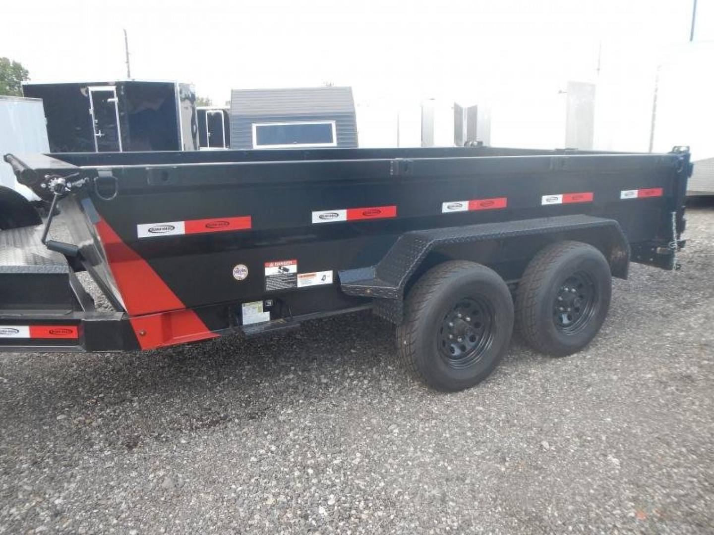 New 2025 Dura-Haul 6 X 12 DUMP TRAILER 10# LB Dump Trailer